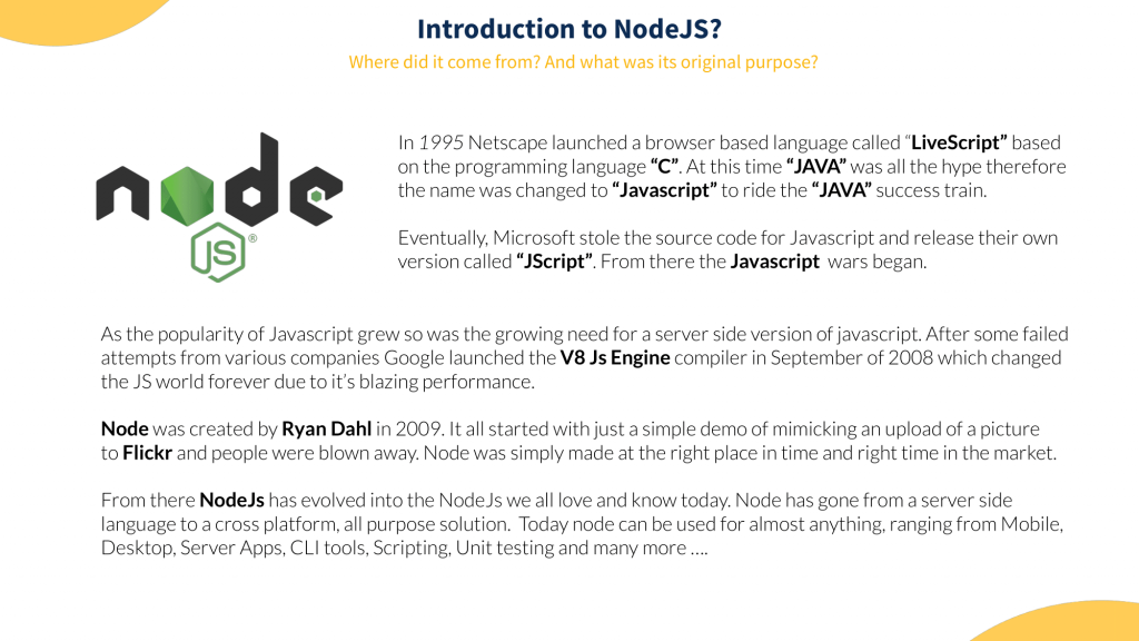 การสร้างฐานข้อมูลสำหรับ Node.js ที่ปรับขนาดได้